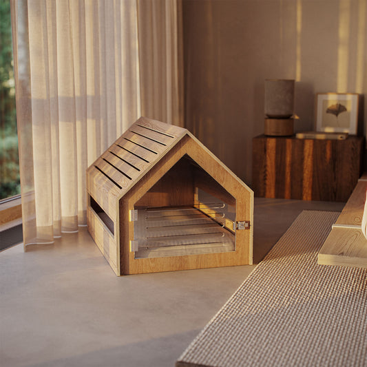 Modern Wooden Dog Crate | Scandinavian Design | Cliff Pets